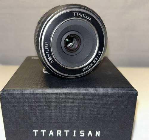 Объектив TTartisan AF 27 мм F2.8 для Fuji X Mount