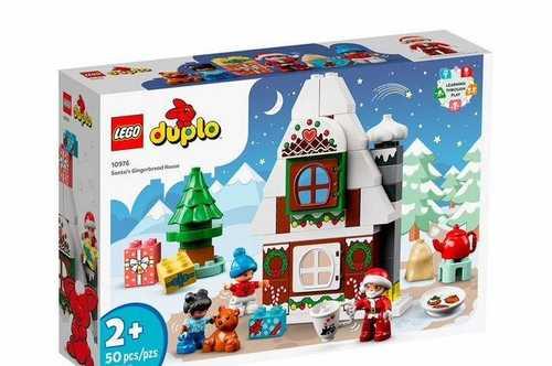Lego Duplo Лего 10976 Пряничный домик Санты, новый