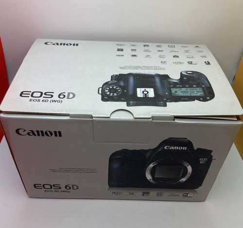 Фотоаппарат Canon EOS 6D Body новый