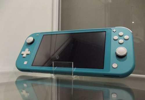 Прошиый Nintendo Switch Lite голубой 128гб