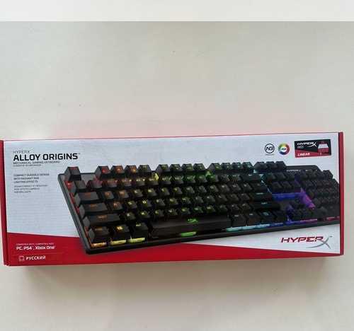 Клавиатура Hyperx Alloy Origins full RGB