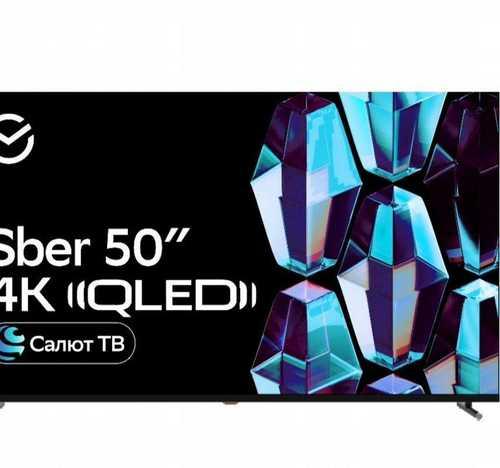 Новый телевизор Sber qled 50"