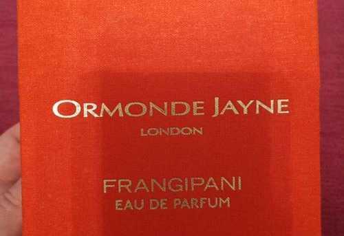 Ormonde jayne frangipani парфюм