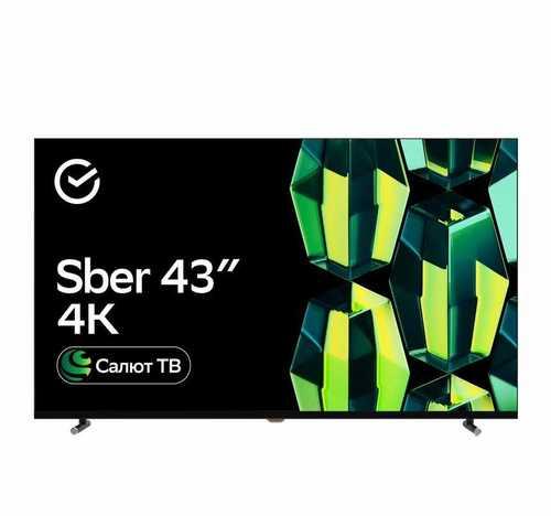 Продам телевизор Sber SDX-43U4124, (109 см), UHD 4