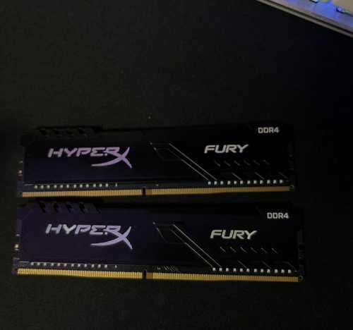 Оперативная память kingston hyperx ddr4 16gb 2666