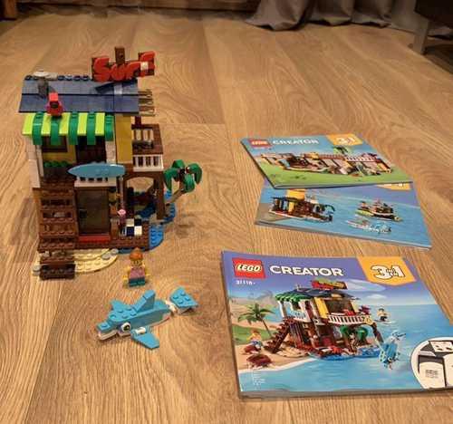 Lego Creator 31118 Пляжный домик серферов