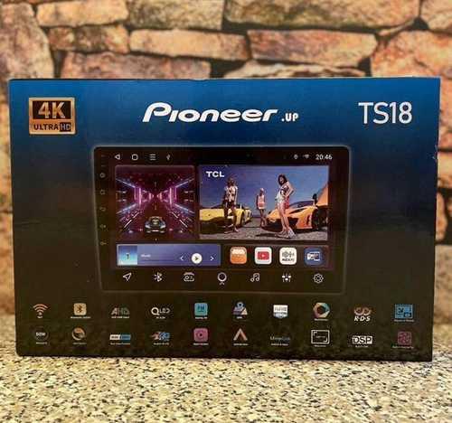 Android магнитола 4 64Gb Pioneer UP TS18 4G sim