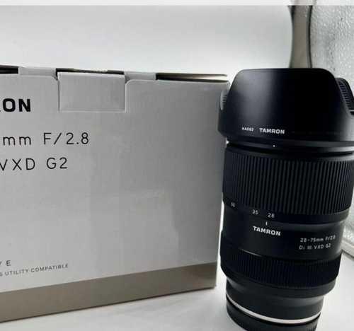 Tamron 28 75mm f 2.8 di iii vxd g2 sony e