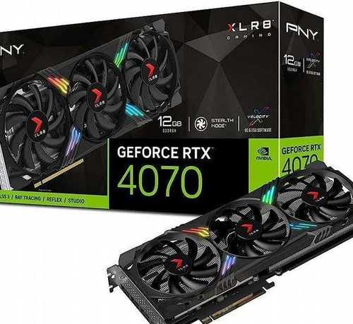 PNY GeForce RTX 4070 XLR8 verto epic-X 12GB gddr6x