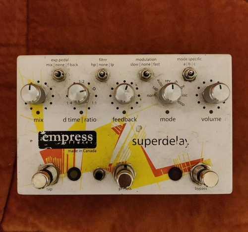 Empress superdelay