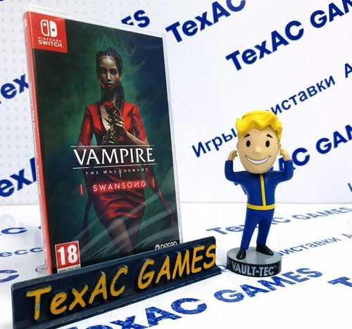 Vampire: The Masquerade Swansong Nintendo Switch