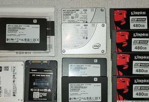 Серверные б/у SSD диски (480Gb, 960Gb)