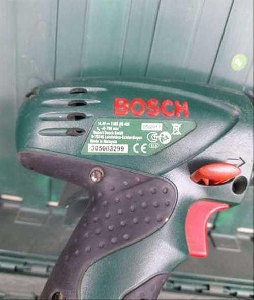 Шуруповерт bosch PSR 1-14+зарядка makita