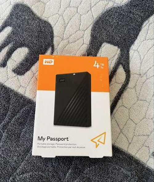 Внешний диск HDD WD My Passport 4тб
