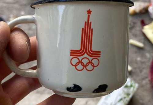 Кружка с символикой олимпиады 80
