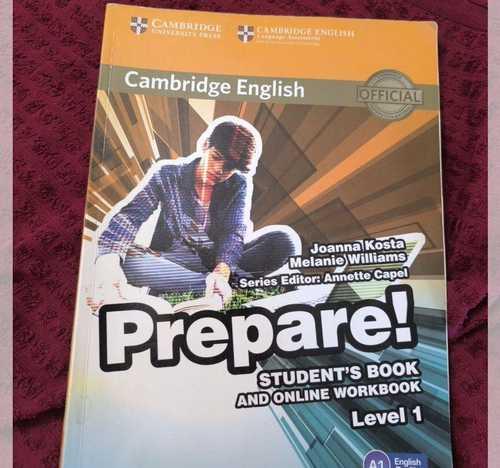 Учебник Prepare 1 level