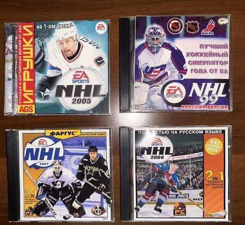 Хоккей / NHL (спортивные симуляторы, CD диски)