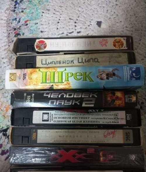 Видеокассеты vhs бу