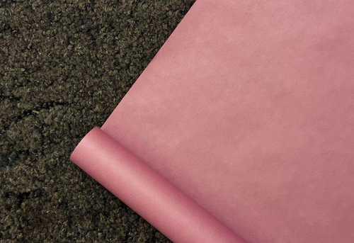Бумага упаковочная крафт розовая 05х8м 70г/м2