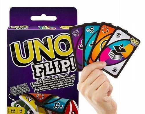 UNO flip настольная игра новая уно флип