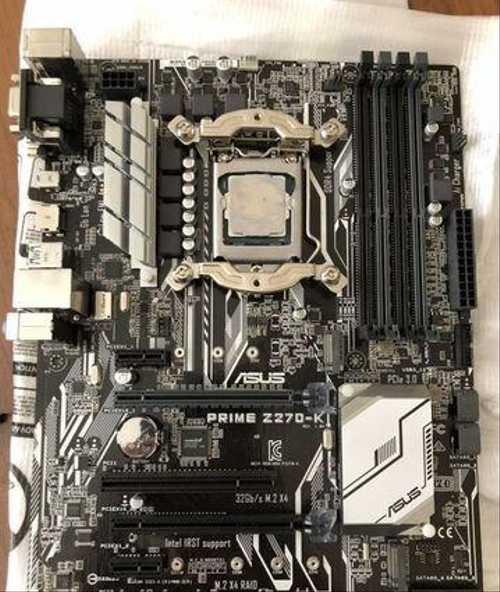 Материнская плата asus prime Z-270-K