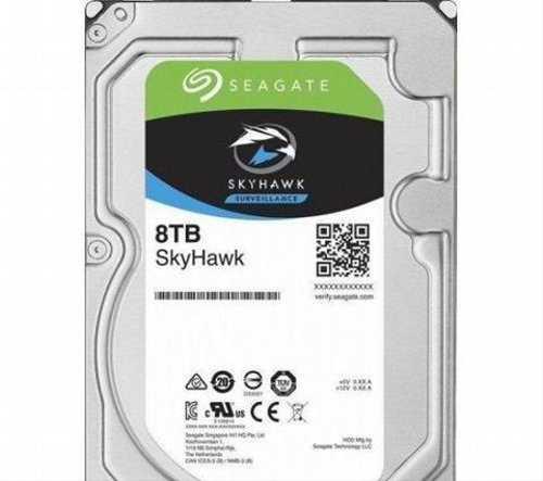 Жесткий диск Seagate sata3 8Tb SkyHawk 7200 256Mb