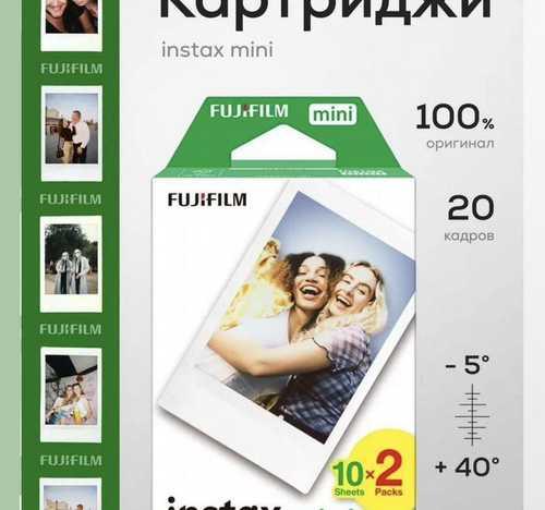 Катриджи instax mini