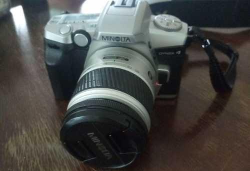 Пленочная камера Minolta Dynax 4 + Minolta AF28-80