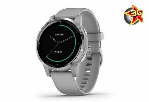 Часы Garmin Vivoactive 4S Gray/Silver 010-02172-04