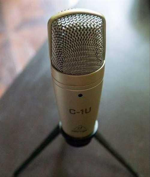 Студийный микрофон behringer c1-u