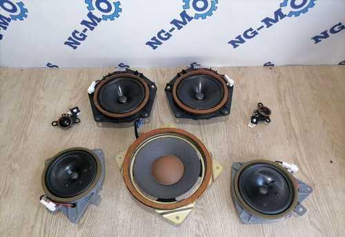 Комплект штатных колонок Crown JZS155 1998г