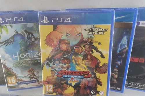 Streets of Rage 4 Ps4 Sony PlayStation новый диск