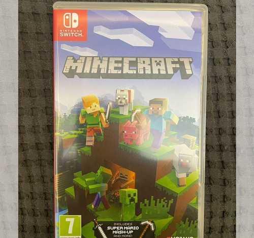 Игра Minecraft (Картридж Nintendo Switch, Русская