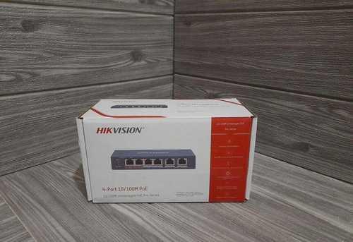 Коммутатор Hikvision DS-3E0106P-E