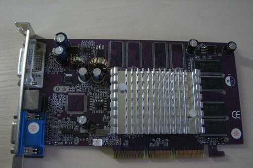 Видеокарта palit nVidia FX5200 AGP 64MB DDR DVI