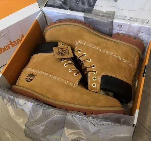 Ботинки timberland с мехом