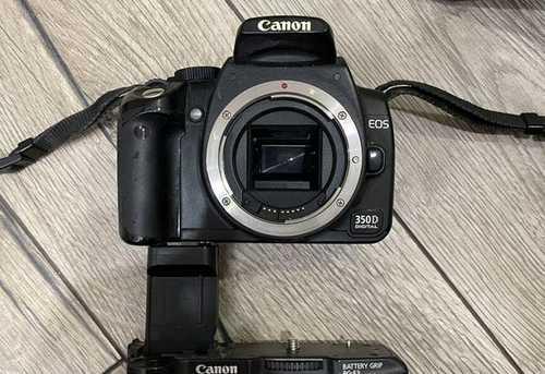 Зеркальный фотоаппарат Canon 350d (тушка)