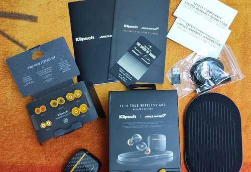 Klipsch T5 II True Wireless ANC McLaren Edition