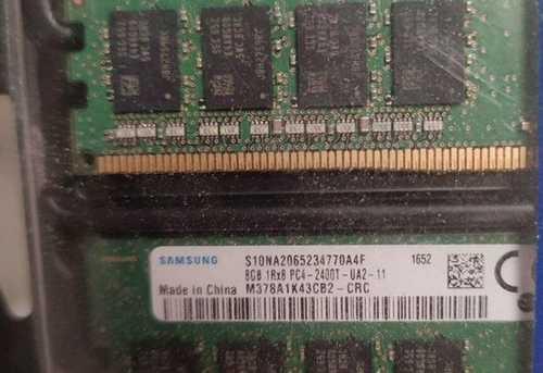 Оперативная память Samsung 2x8GB DDR4 2400Mhz