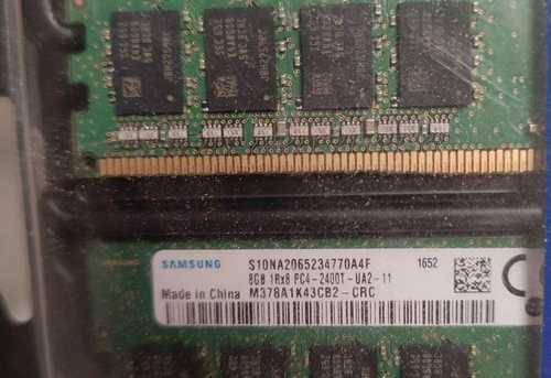 Оперативная память Samsung 2x8GB DDR4 2400Mhz