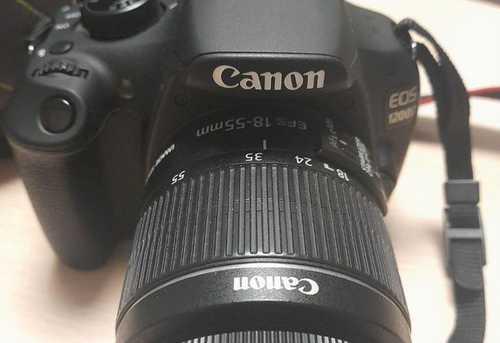 Фотоаппарат canon EOS 1200d