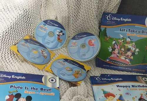 Книги для изучения английского с дисками Disney