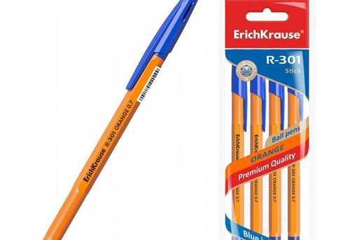 Ручка шариковая ErichKrause R-301 Orange Stick 0.7