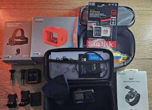 GoPro Hero 10 Аква Edition + 128 Гб (новая)