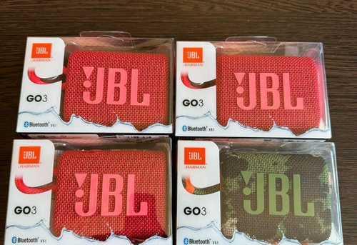 Портативная колонка JBL GO 3, оригинал, красная