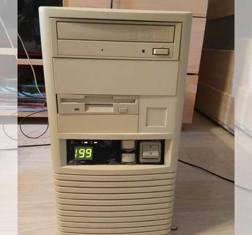 Отличный ретро компьютер Intel pentium 200MMX