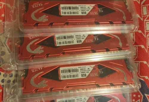 Оперативная память ddr4 jazer, 8 gb новая