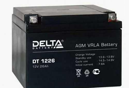 Аккумулятор delta dt 1226