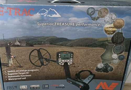 Металлоискатель minelab e trac