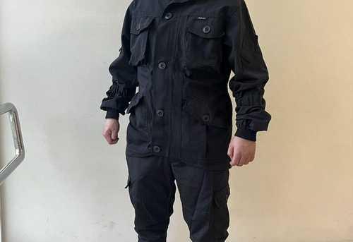 Тактический костюм Горка-8 Спецназ. Черный. Лето